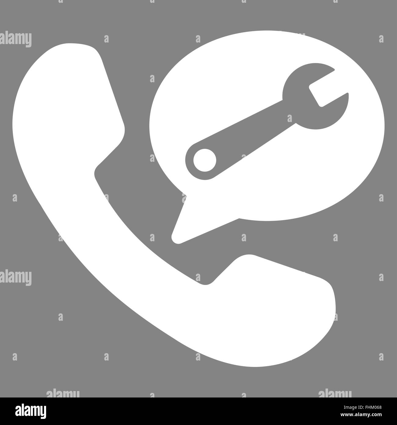 Phone Service Message Icon Stock Photo - Alamy