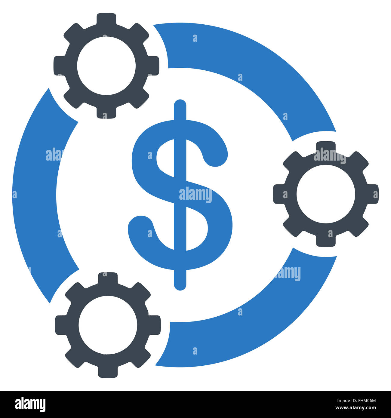 Teamwork Flat Icon Stock Photo - Alamy