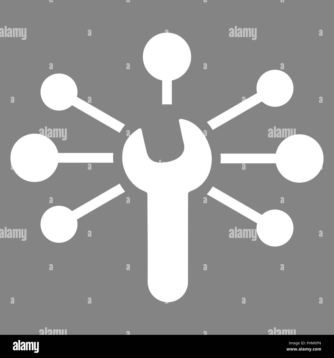 Service Relations Icon Stock Photo - Alamy