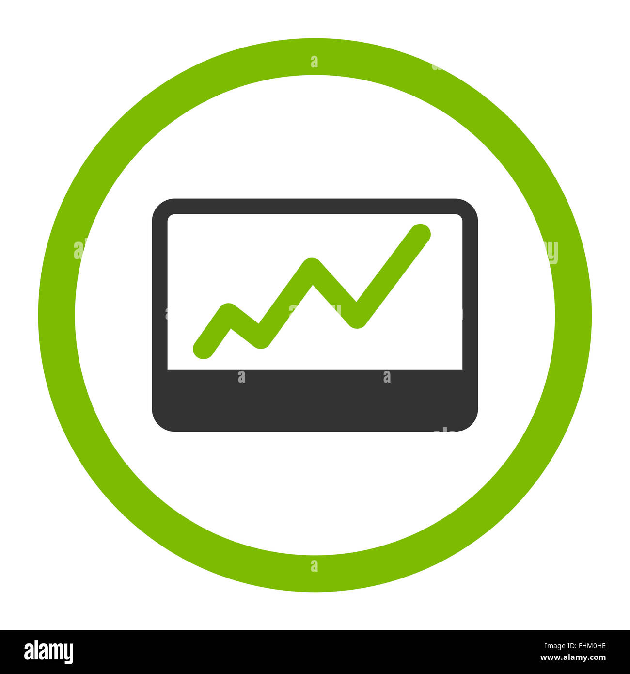 Stock Market icon Stock Photo - Alamy