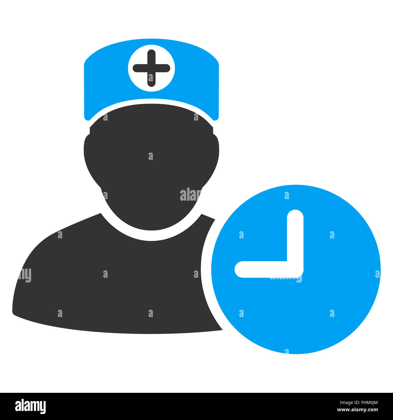 Doctor Schedule Icon Stock Photo - Alamy