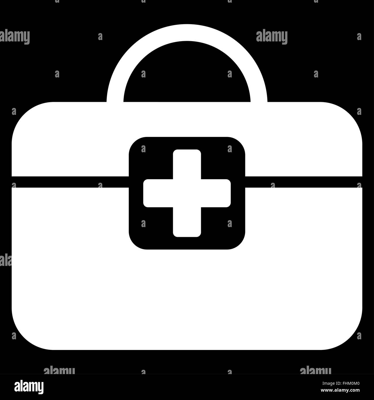 Medical Kit Icon Stock Photo - Alamy