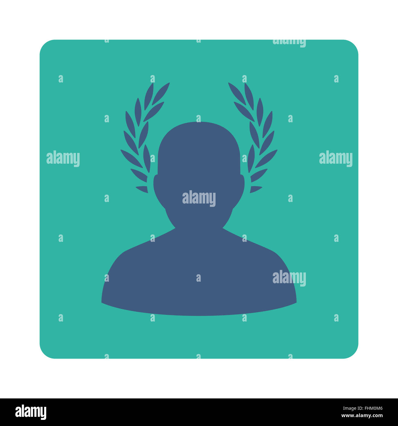 Caesar icon from Award Buttons OverColor Set Stock Photo - Alamy