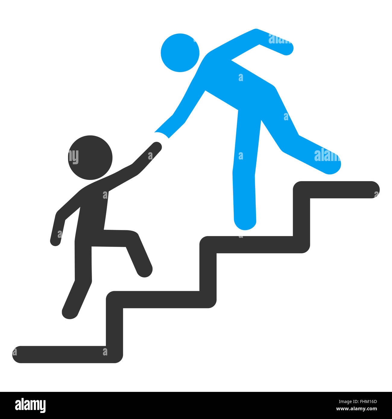 Education Steps Icon Stock Photo - Alamy