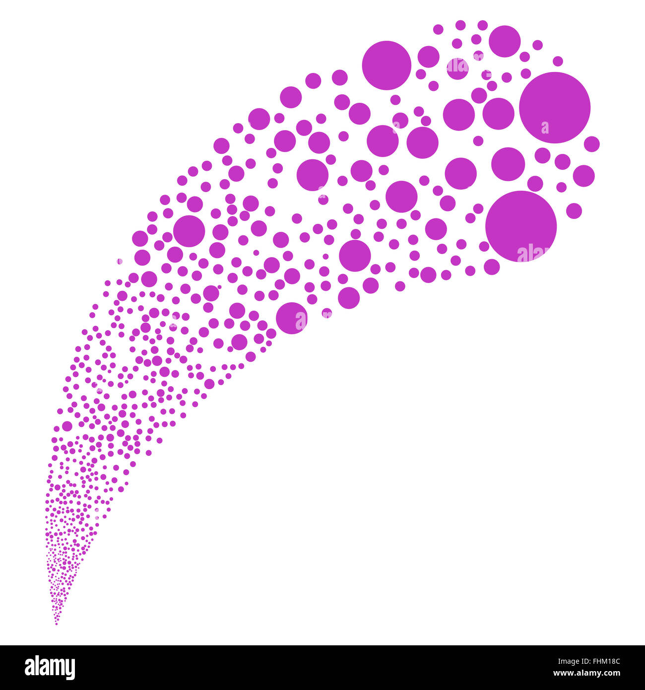 Random Bubble Stream Stock Photo - Alamy