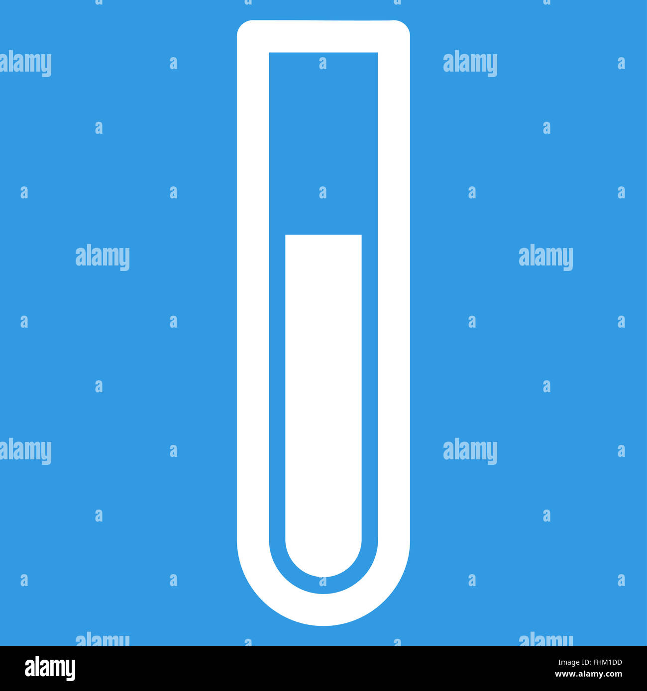 Test Tube Icon Stock Photo - Alamy