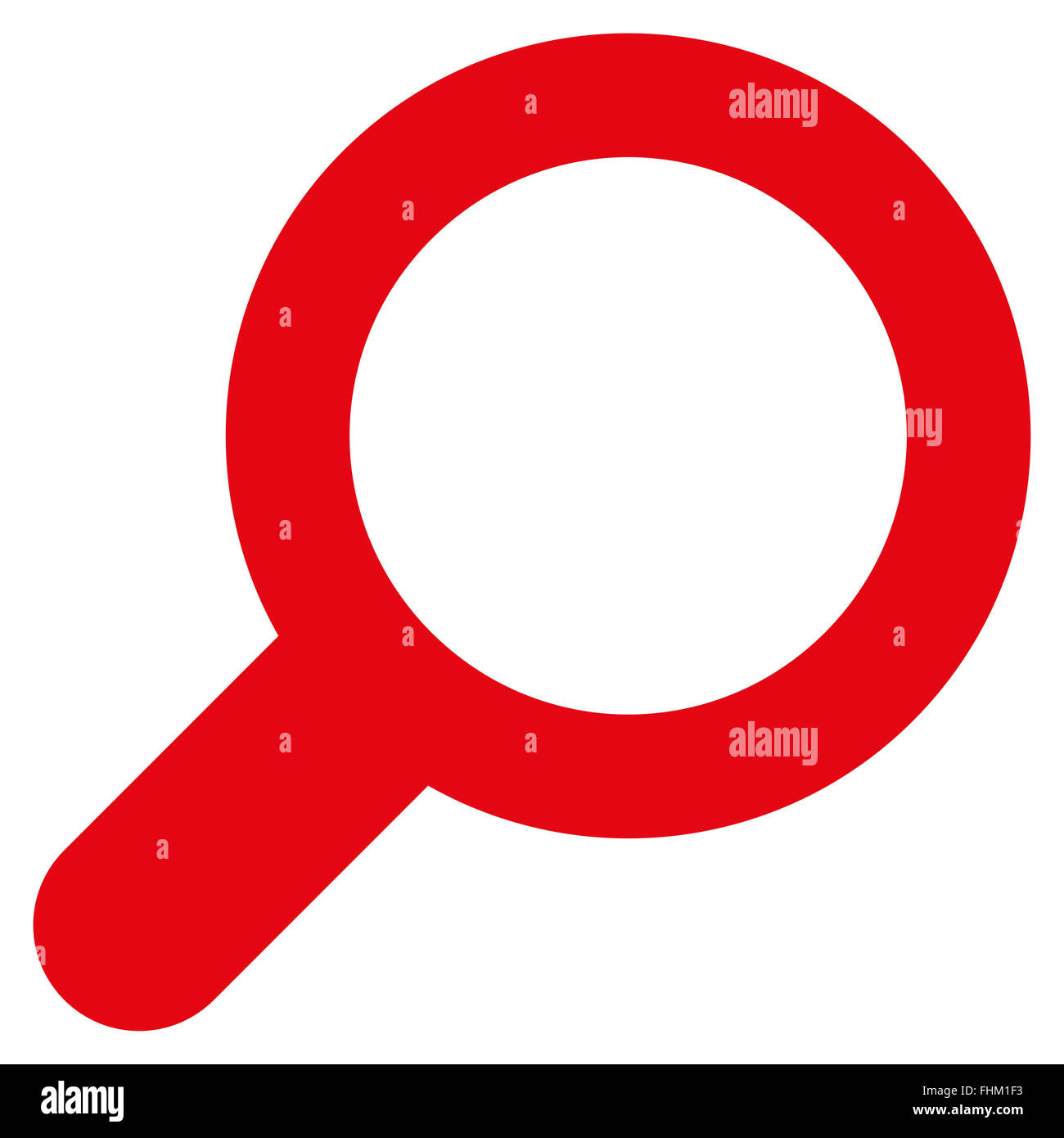 View flat red color icon Stock Photo - Alamy