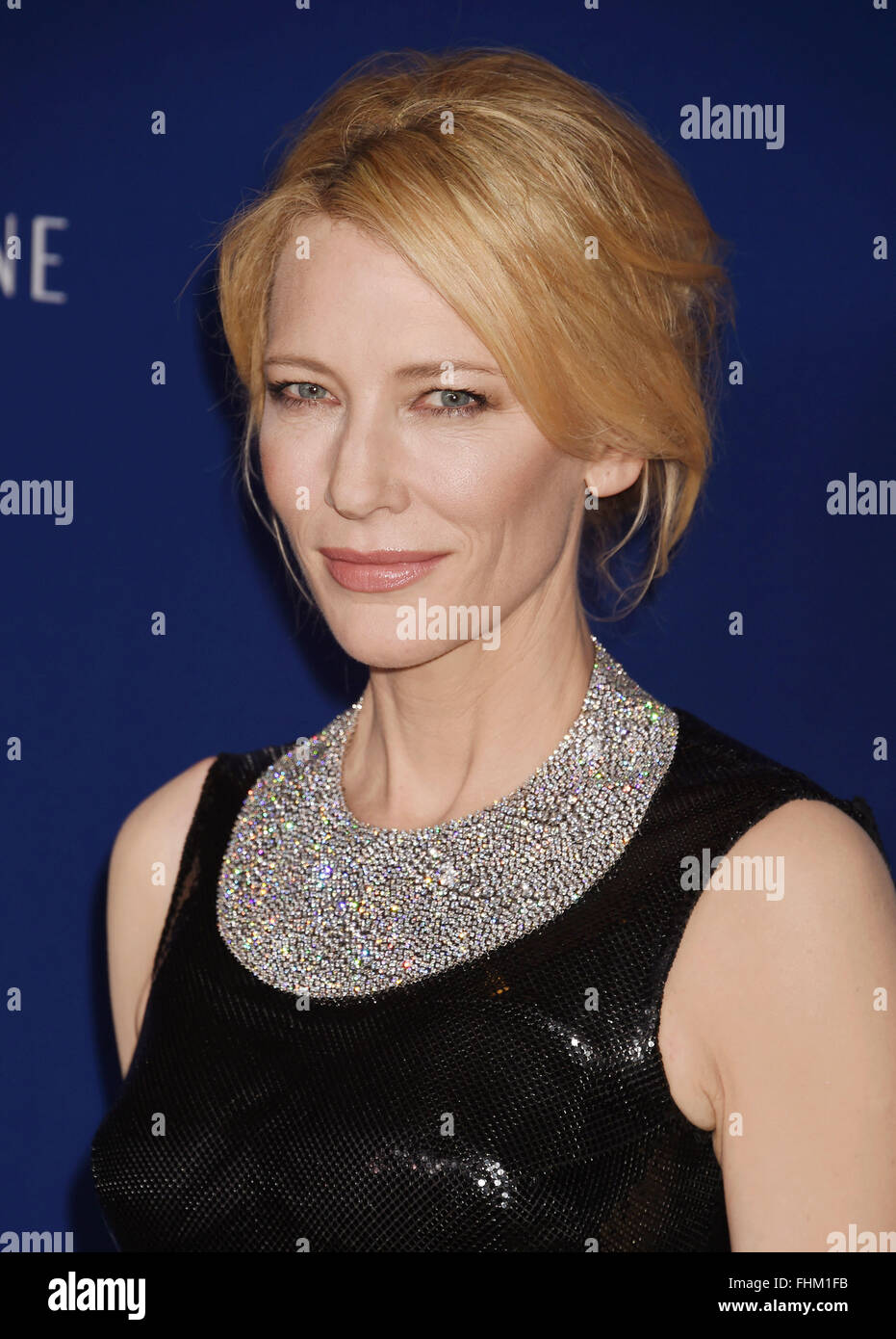 CATE BLANCHETT Australian film actress in February 2016. Photo Jeffrey ...