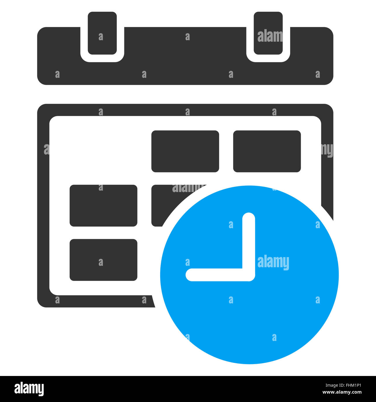 Date And Time Icon Stock Photo - Alamy