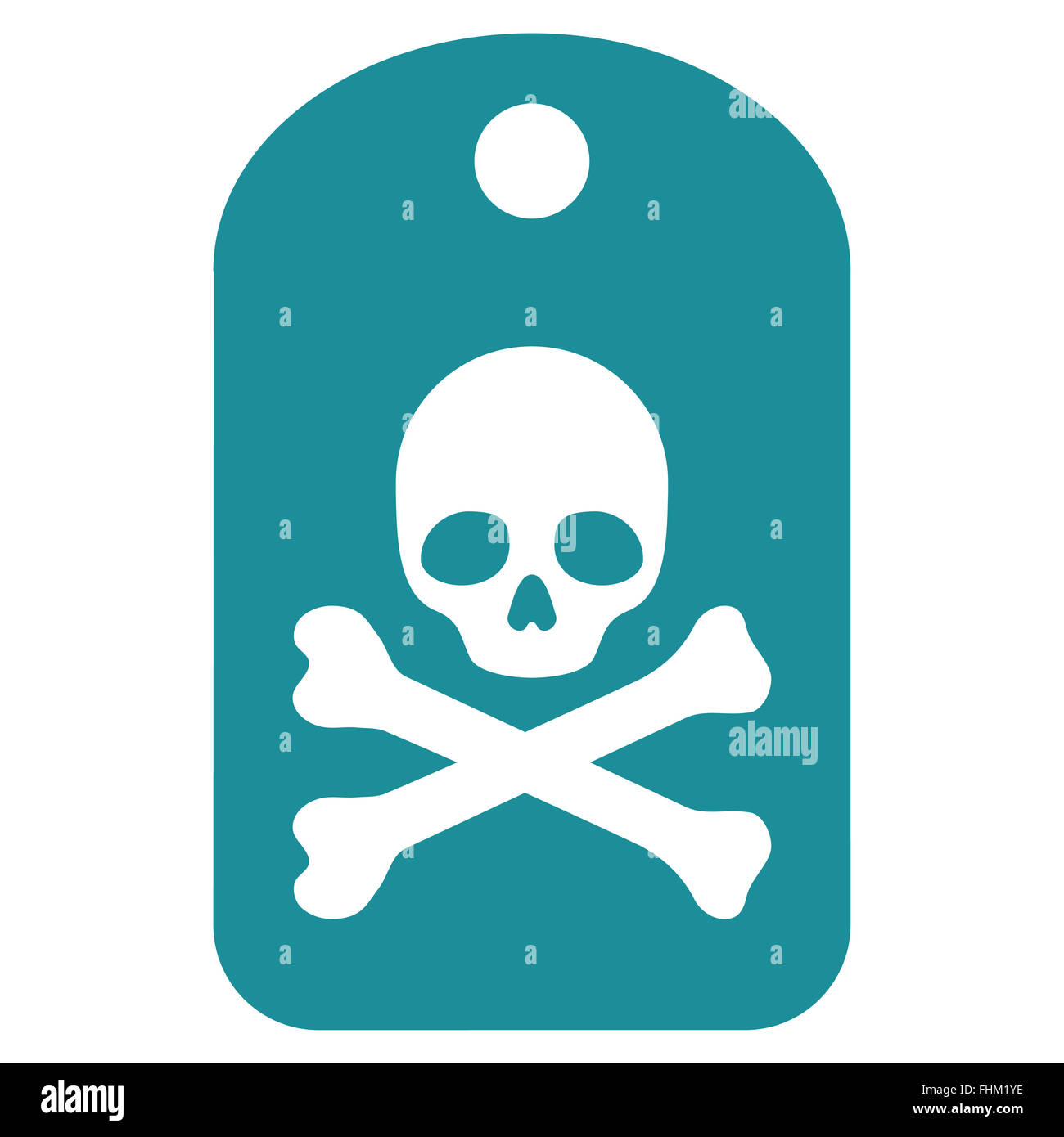 Death Sticker Icon Stock Photo - Alamy