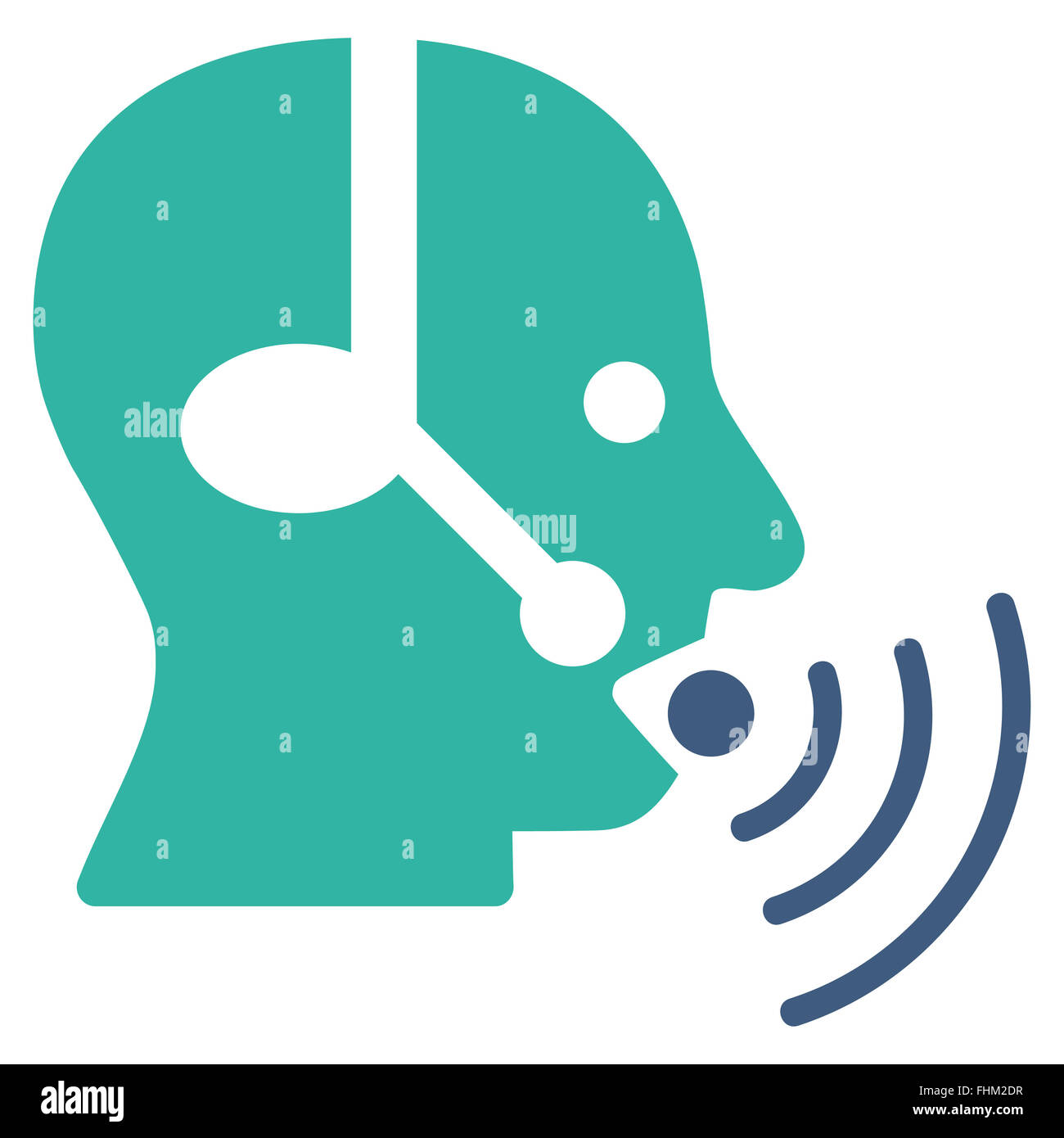 Operator Signal Icon Stock Photo - Alamy