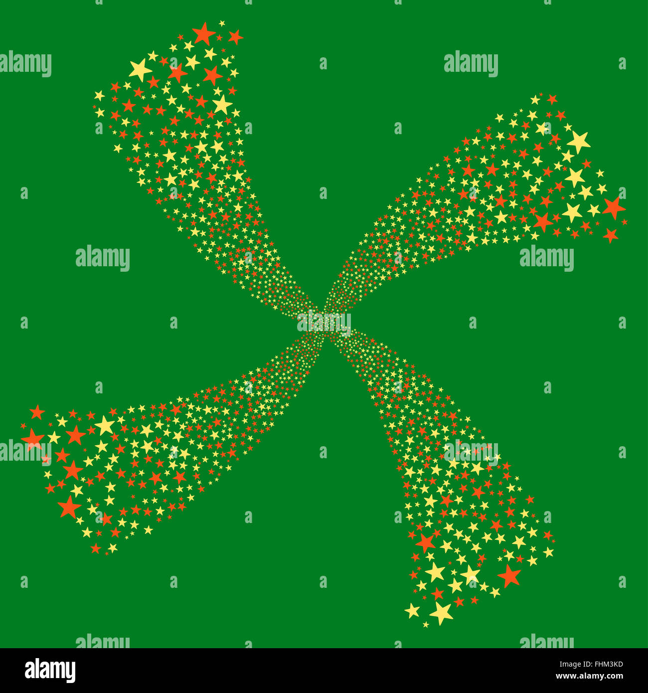 Fireworks Star Swirl Stock Photo - Alamy