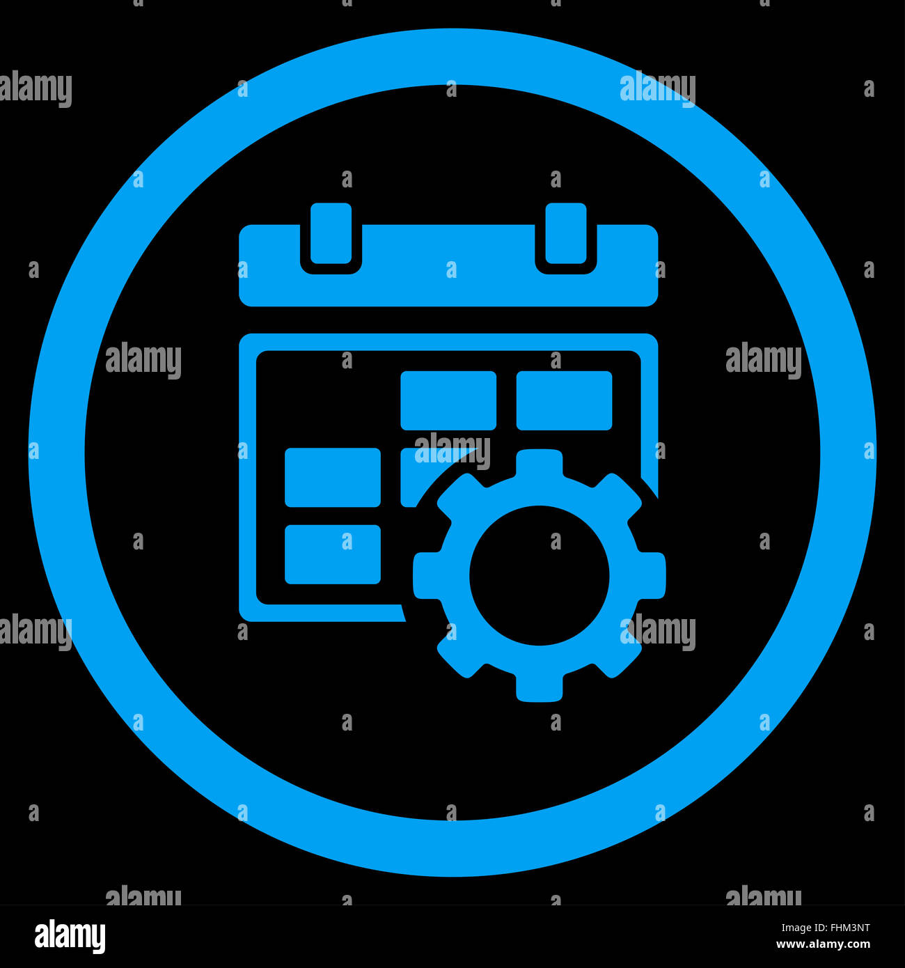 Plan Setup Icon Stock Photo - Alamy