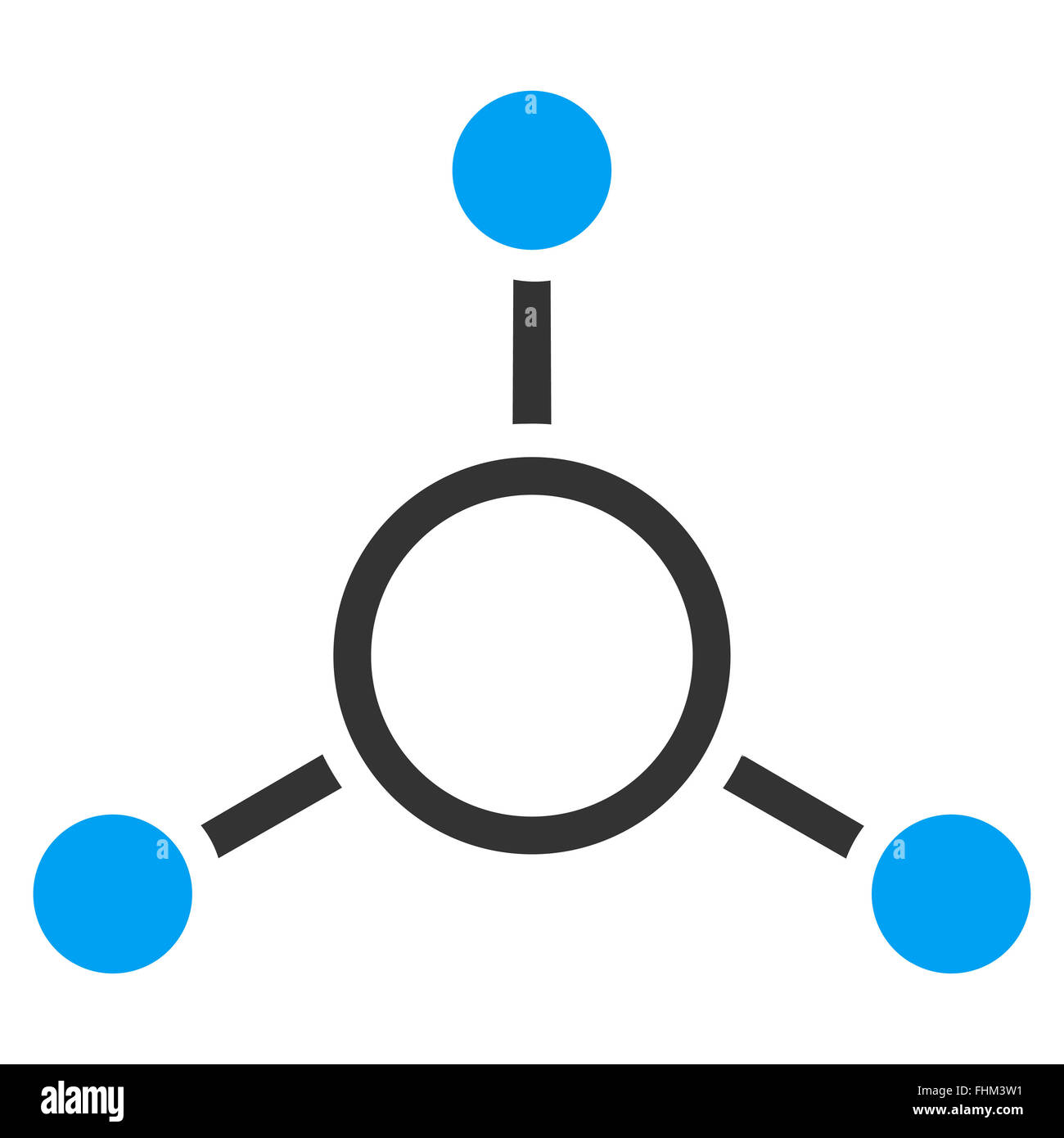Radial Structure Icon Stock Photo - Alamy