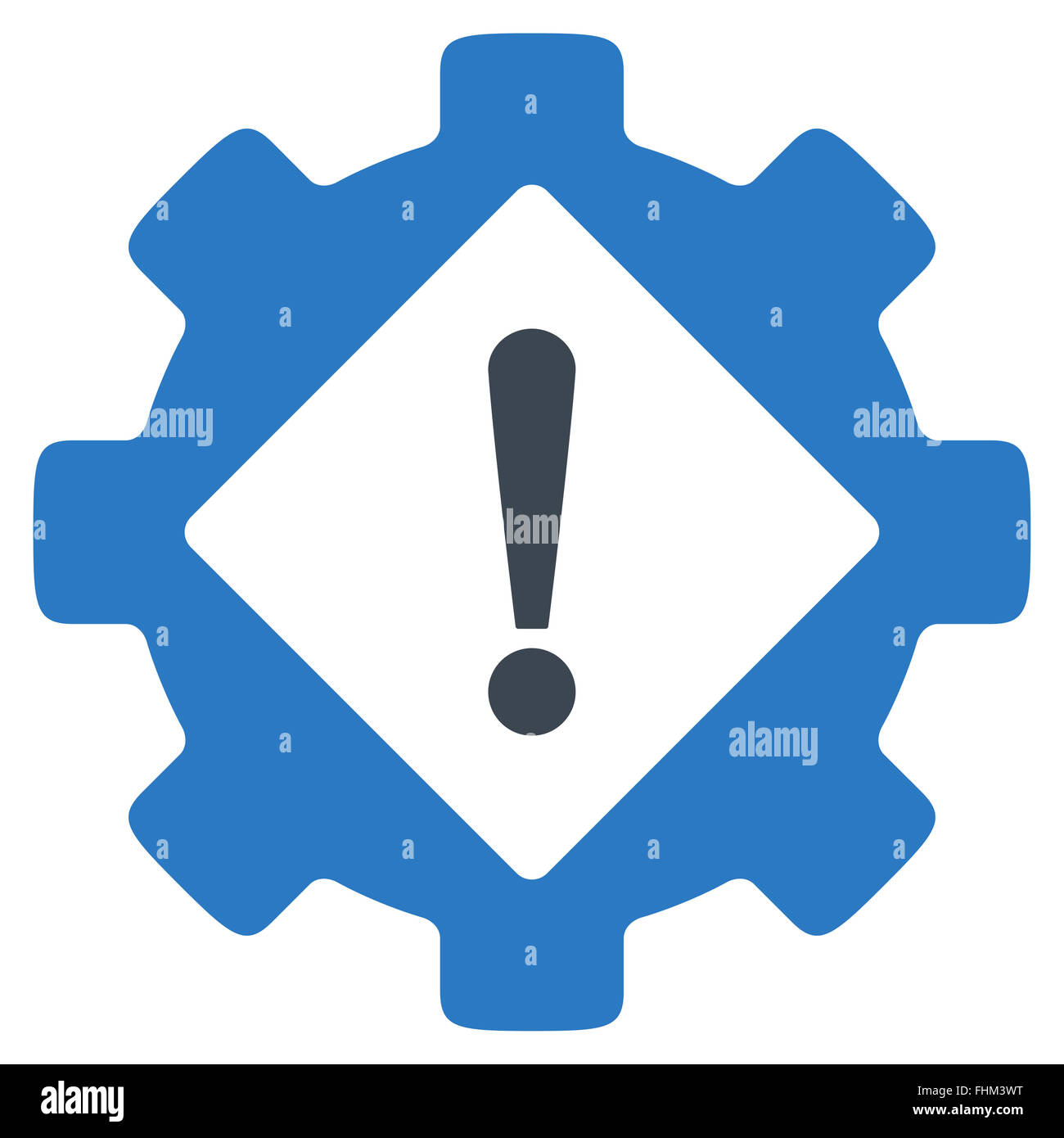 Industry Problem Flat Icon Stock Photo - Alamy