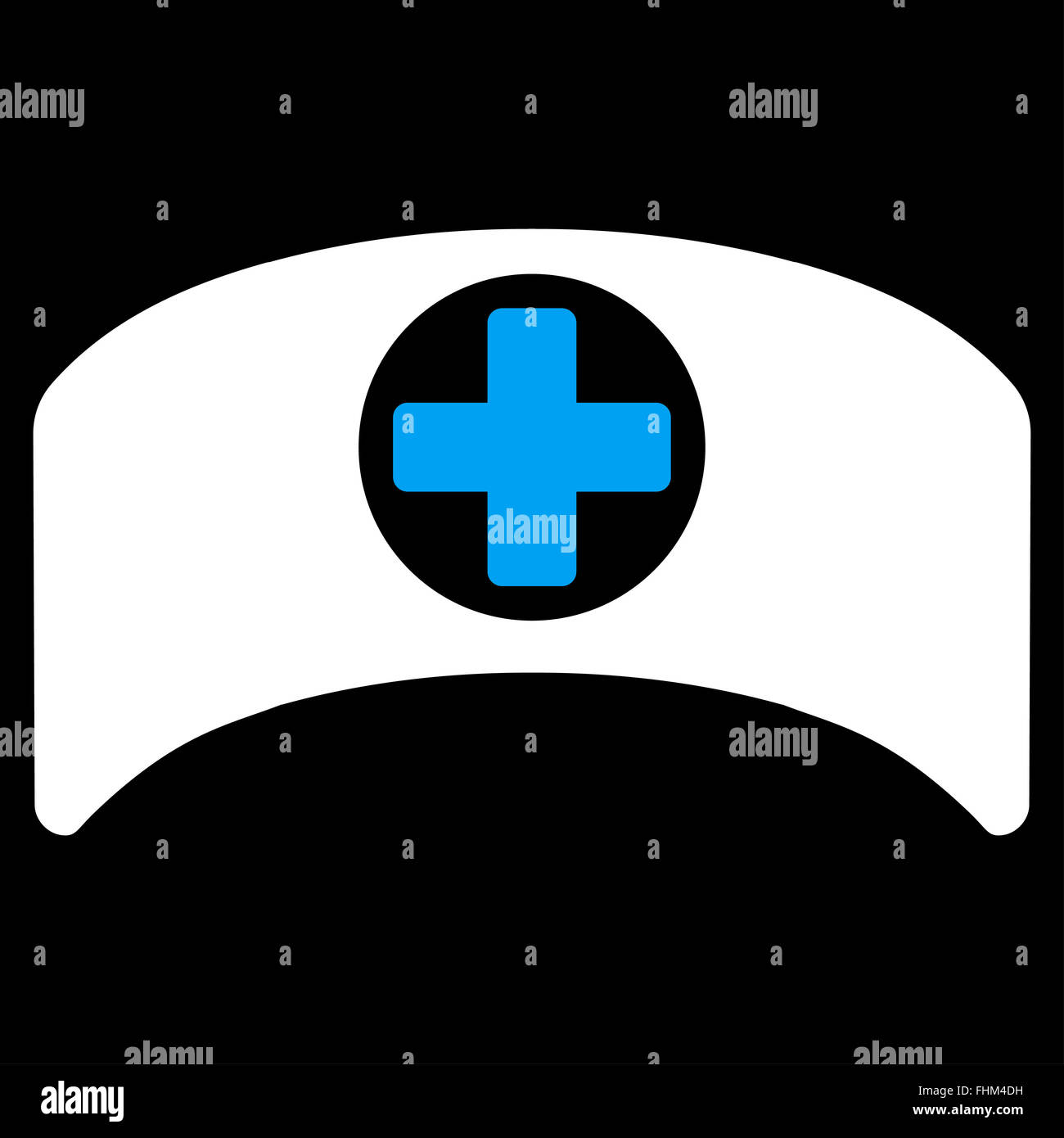 Doctor Cap Icon Stock Photo - Alamy