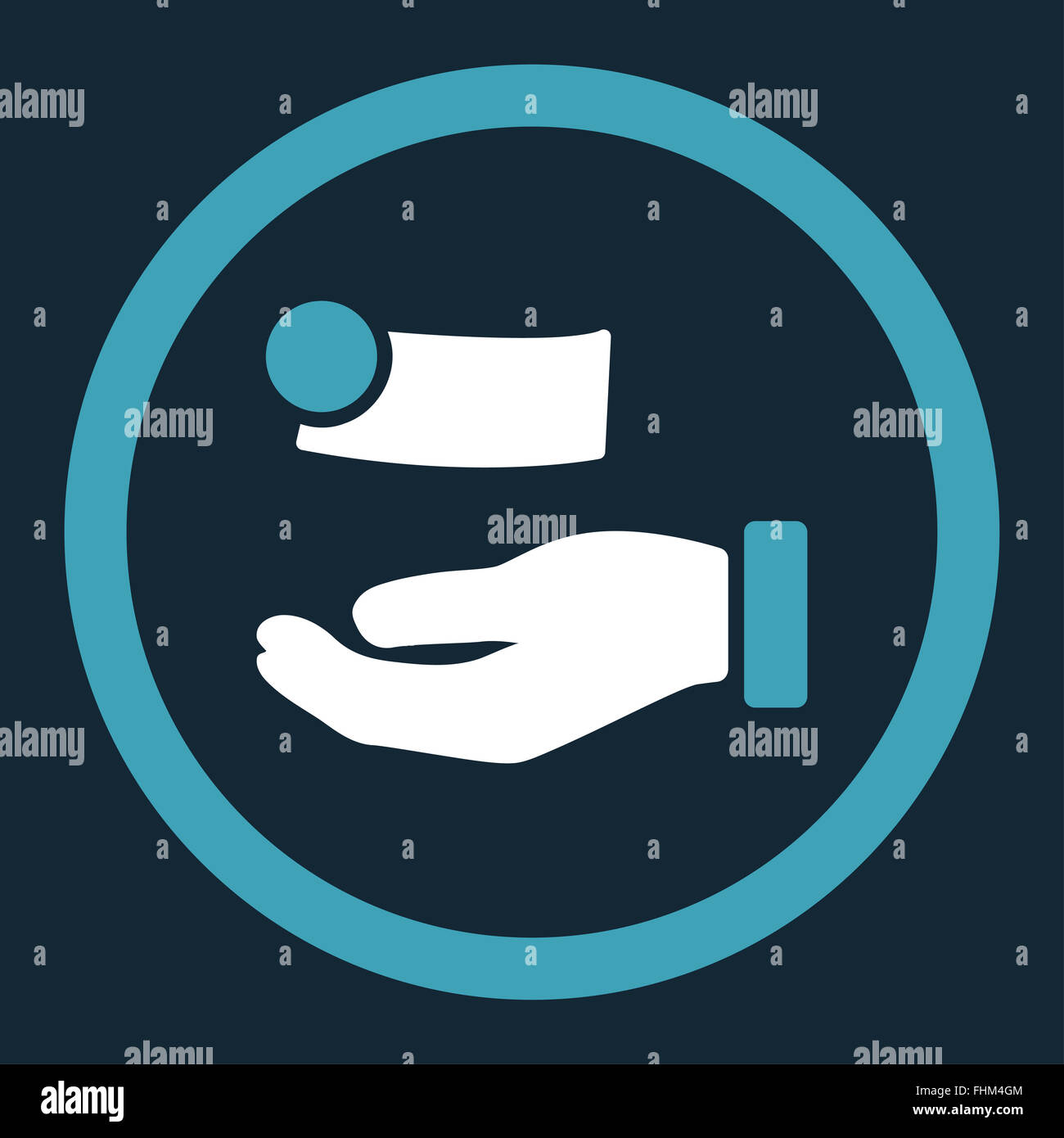 Money Payment Rounded Vector Icon Stock Photo - Alamy