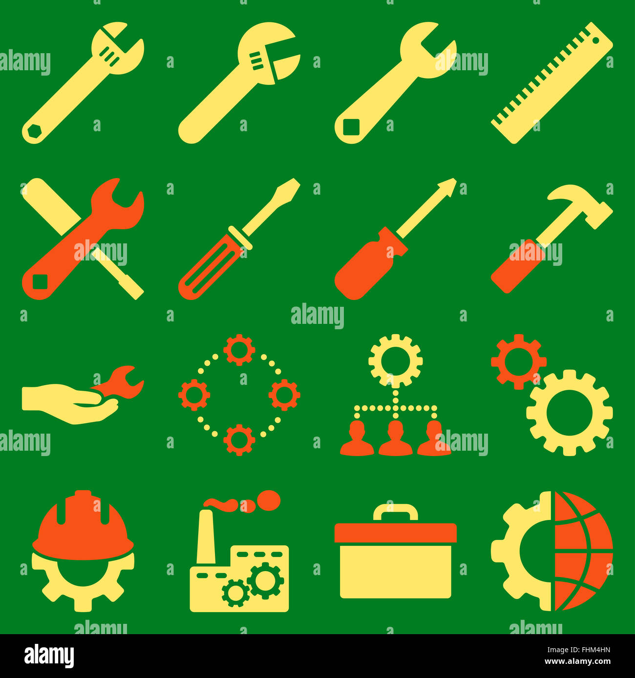 Options and service tools icon set Stock Photo - Alamy