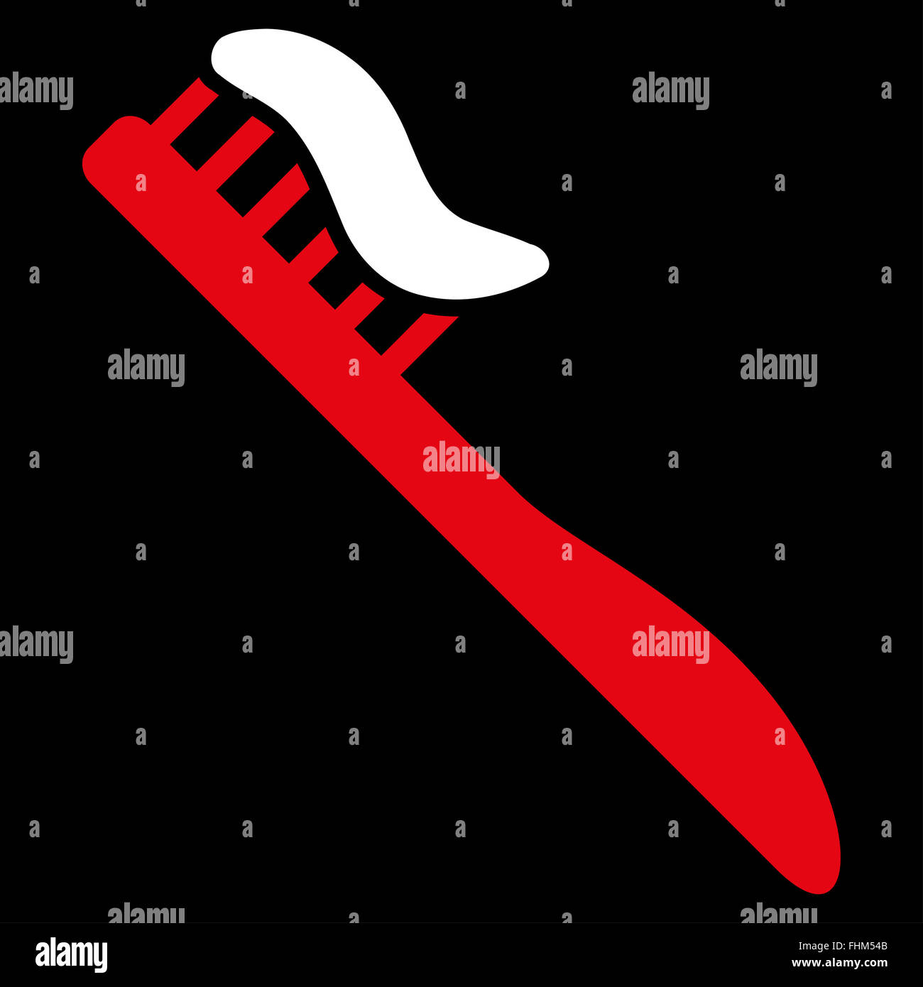 Tooth Brush Icon Stock Photo - Alamy