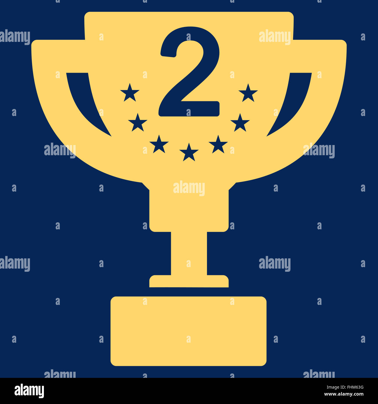 Second prize icon from Competition amp; Success Bicolor Icon Set Stock ...
