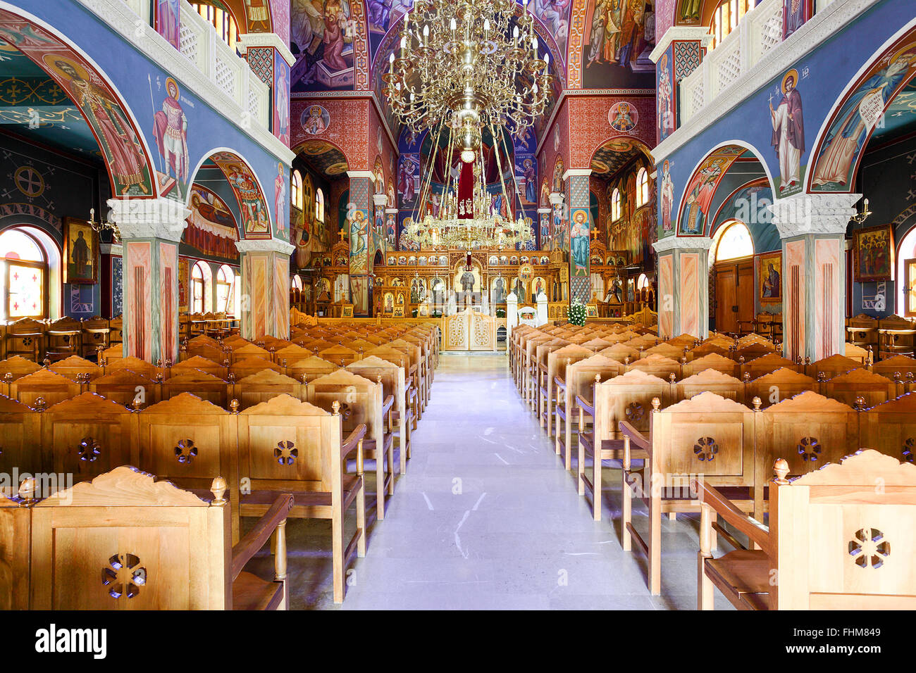 Beautifully detailed religious artifacts and architectural detail ...