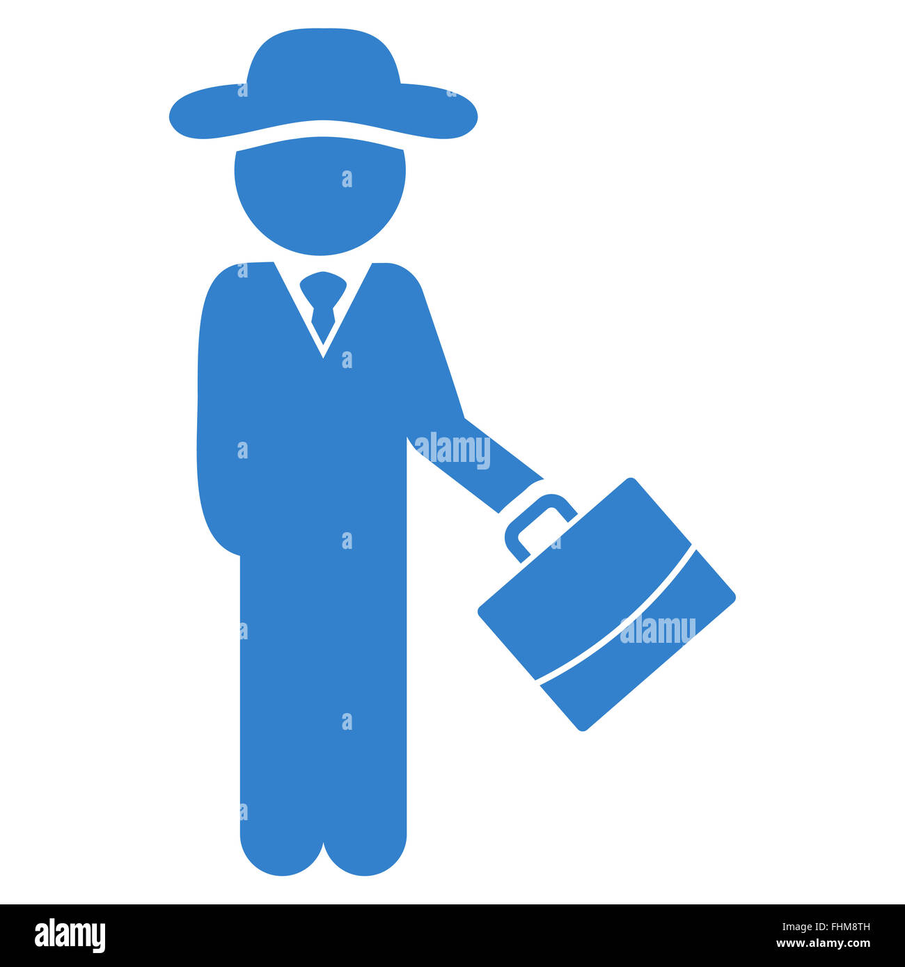 Male Manager Icon Stock Photo - Alamy