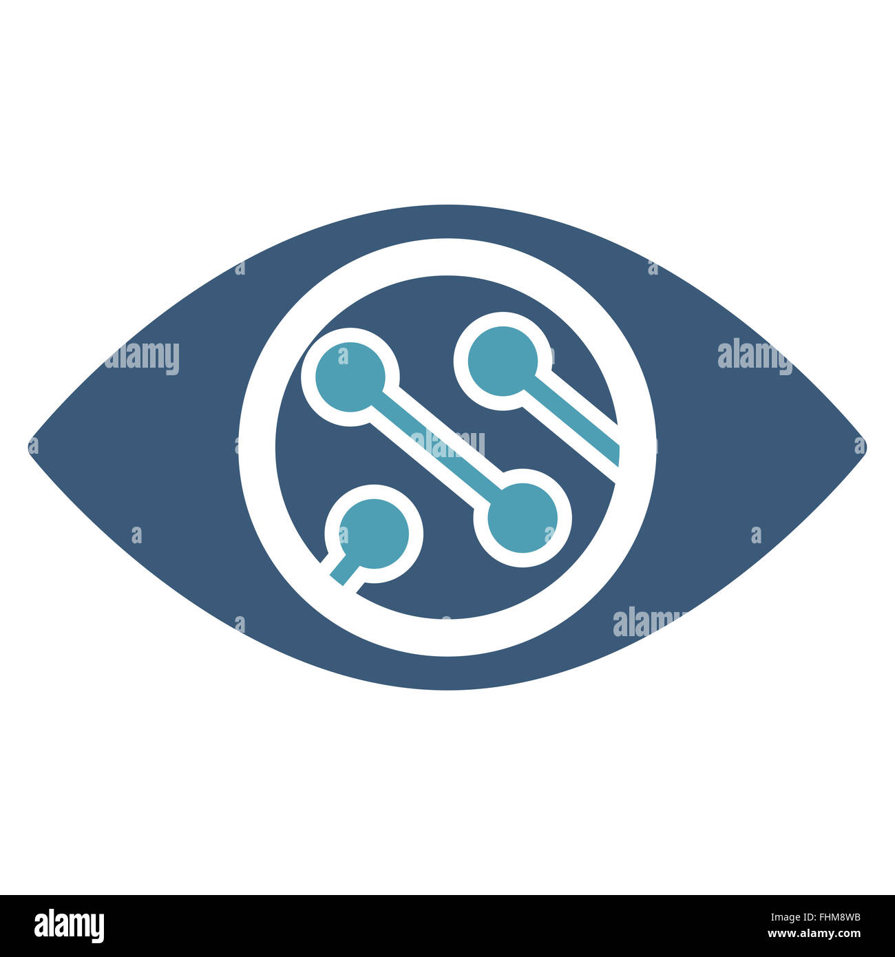 Smart Lens Icon Stock Photo - Alamy