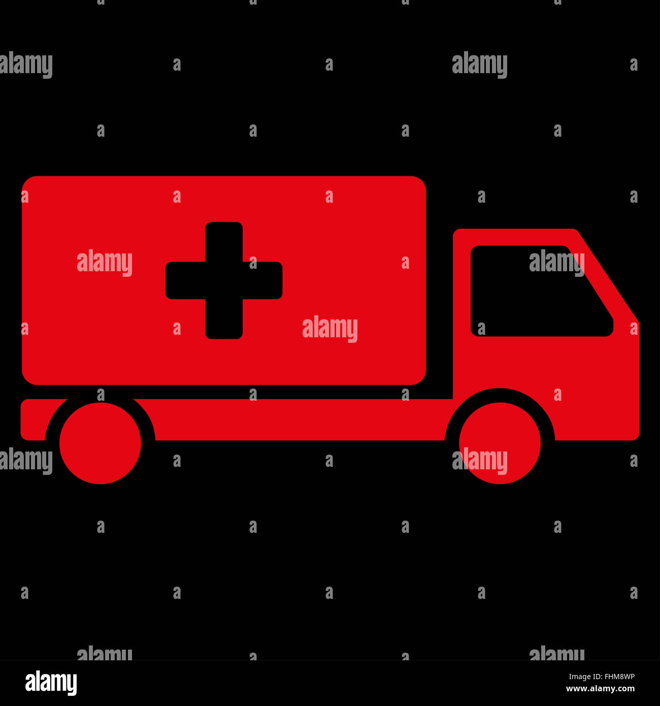 Medical Shipment Icon Stock Photo - Alamy