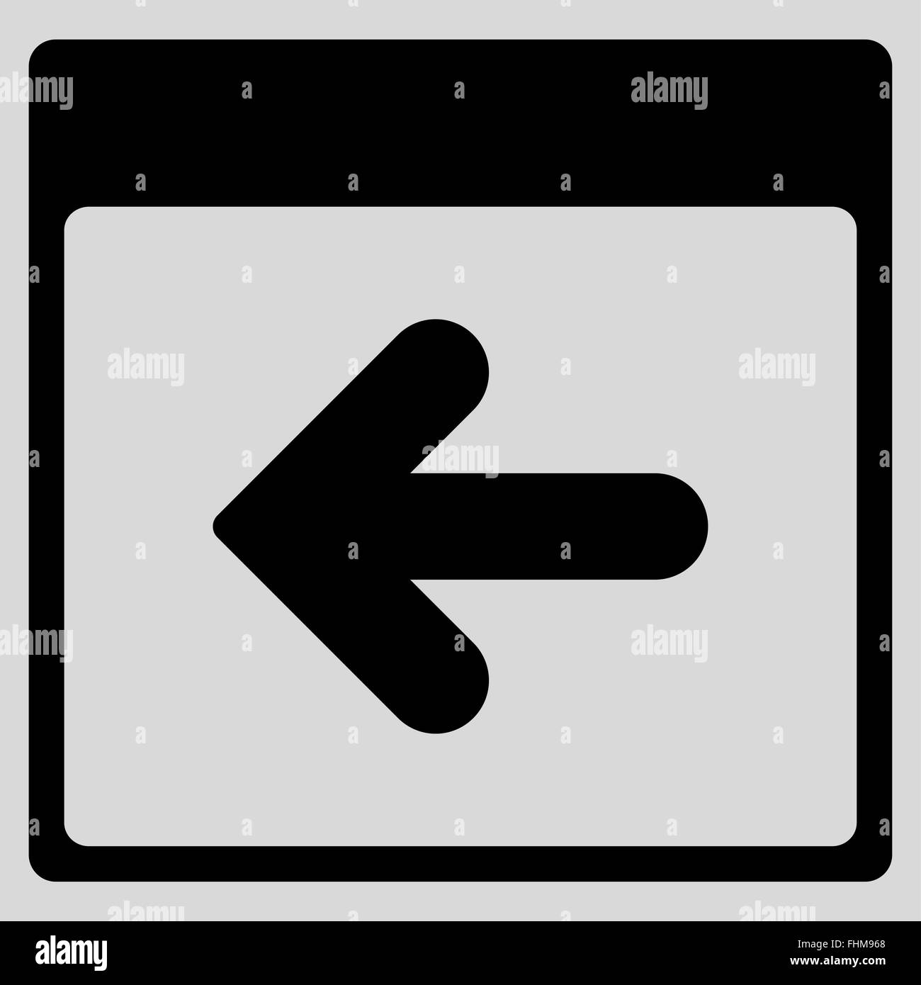 Previous Date Icon Stock Photo - Alamy