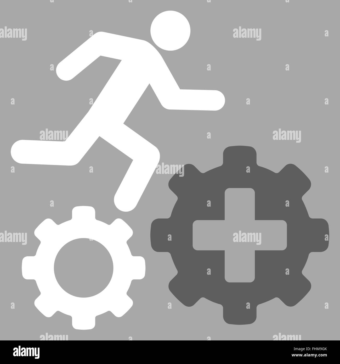 Treatment Process Icon Stock Photo - Alamy