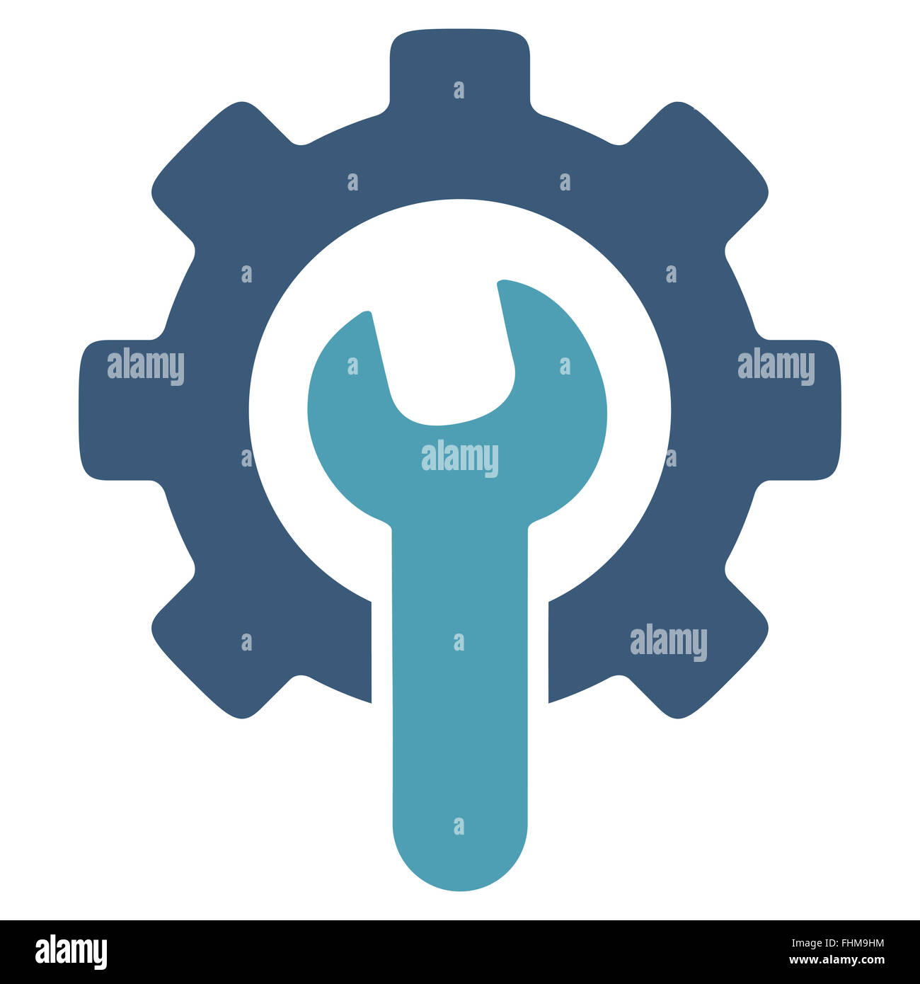 Service Tools Icon Stock Photo - Alamy