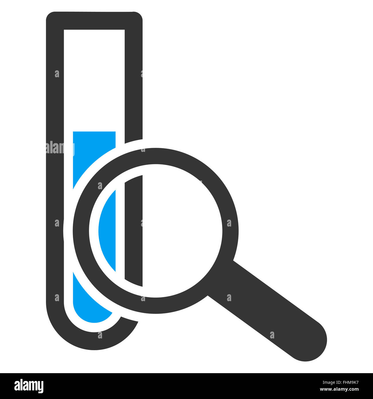 Chemical Test Icon Stock Photo - Alamy