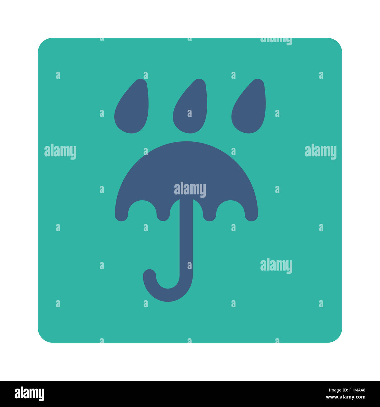 Rain protection icon Stock Photo - Alamy