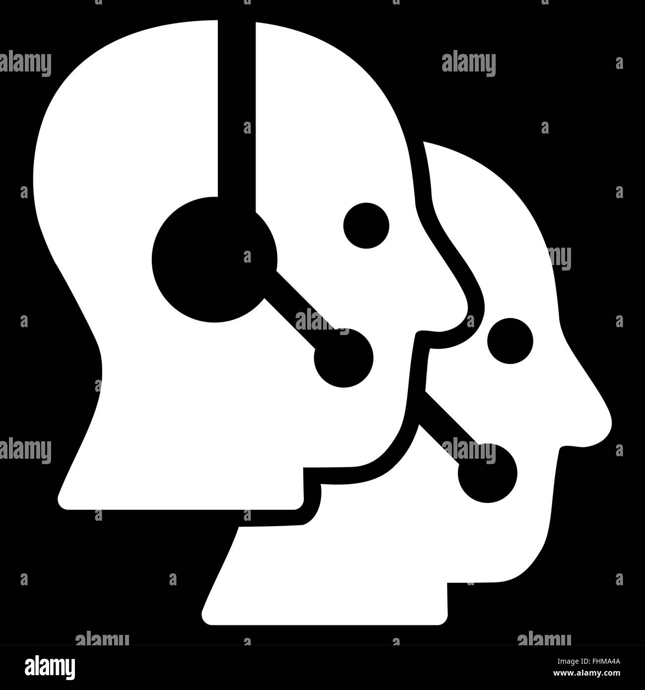 Network operators Black and White Stock Photos & Images - Alamy