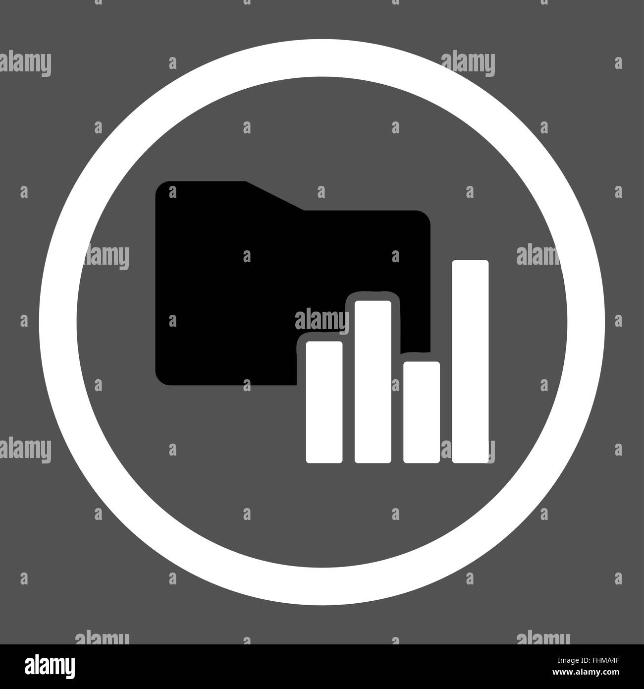 Charts folder icon Black and White Stock Photos & Images - Alamy