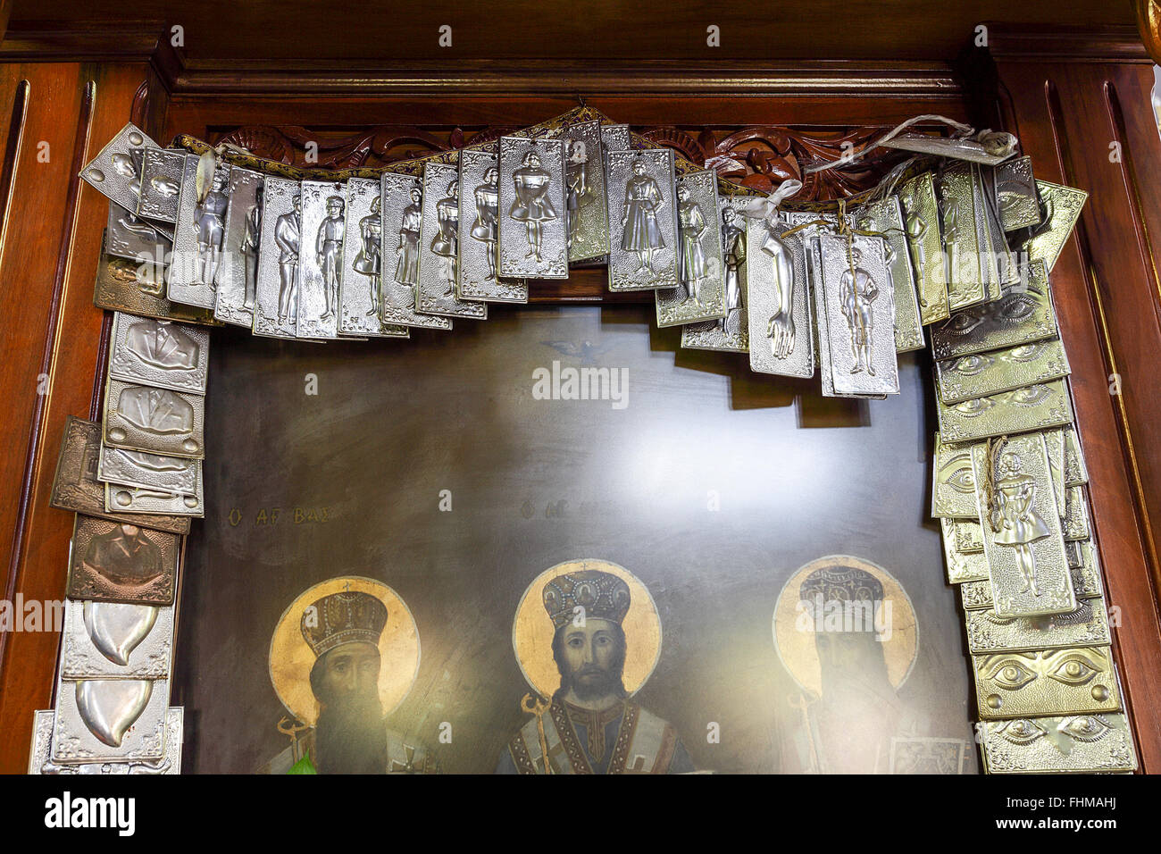 Beautifully detailed religious artifacts and architectural detail ...