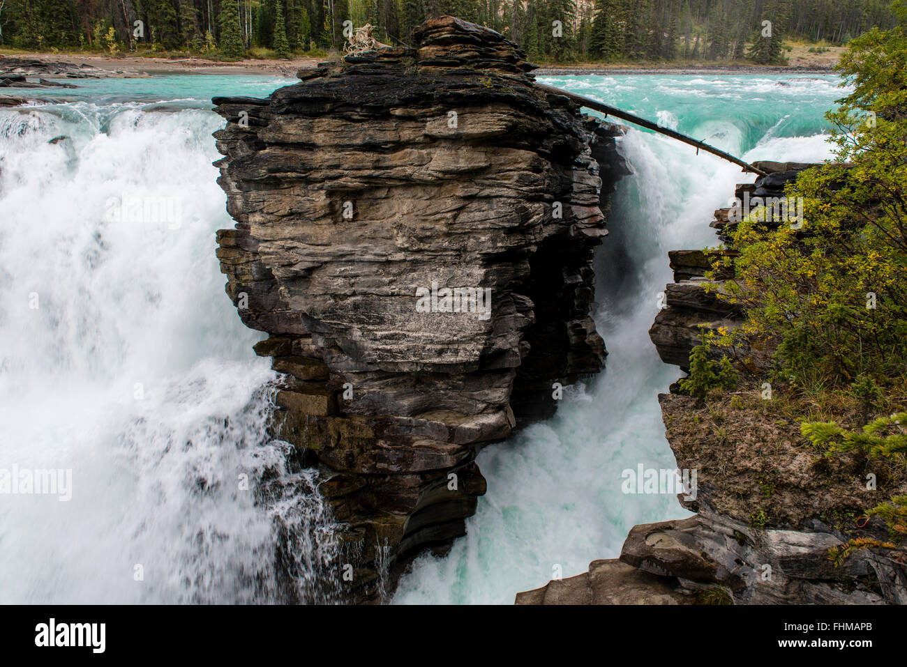 Athabasca River, Jasper National Park, Alberta Province, Canada, North ...