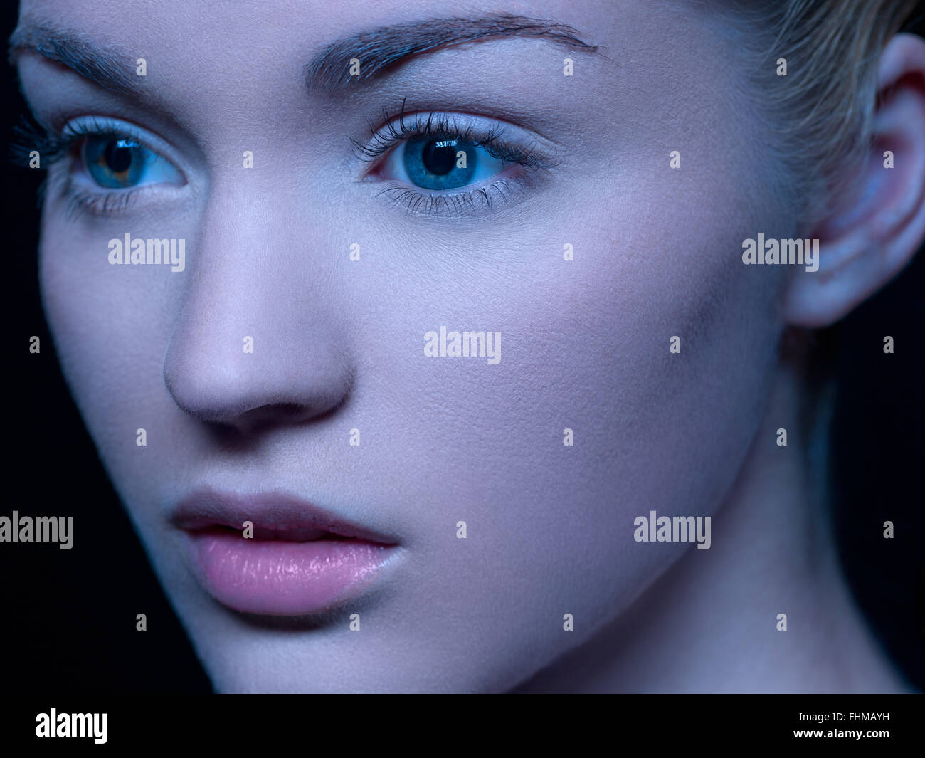 Moody model hi-res stock photography and images - Alamy