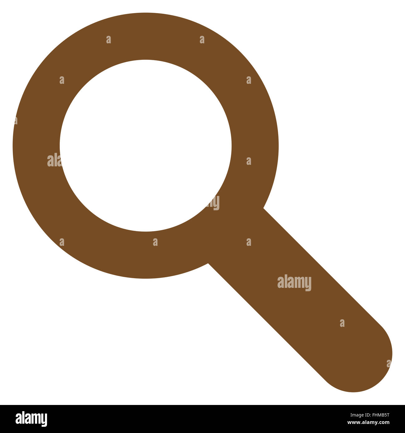 Search flat brown color icon Stock Photo - Alamy