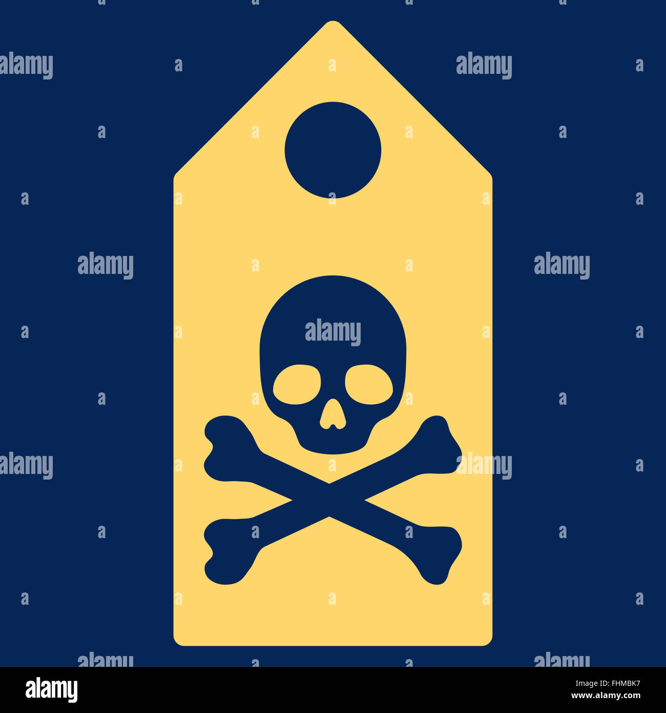 Death Mark Icon Stock Photo - Alamy