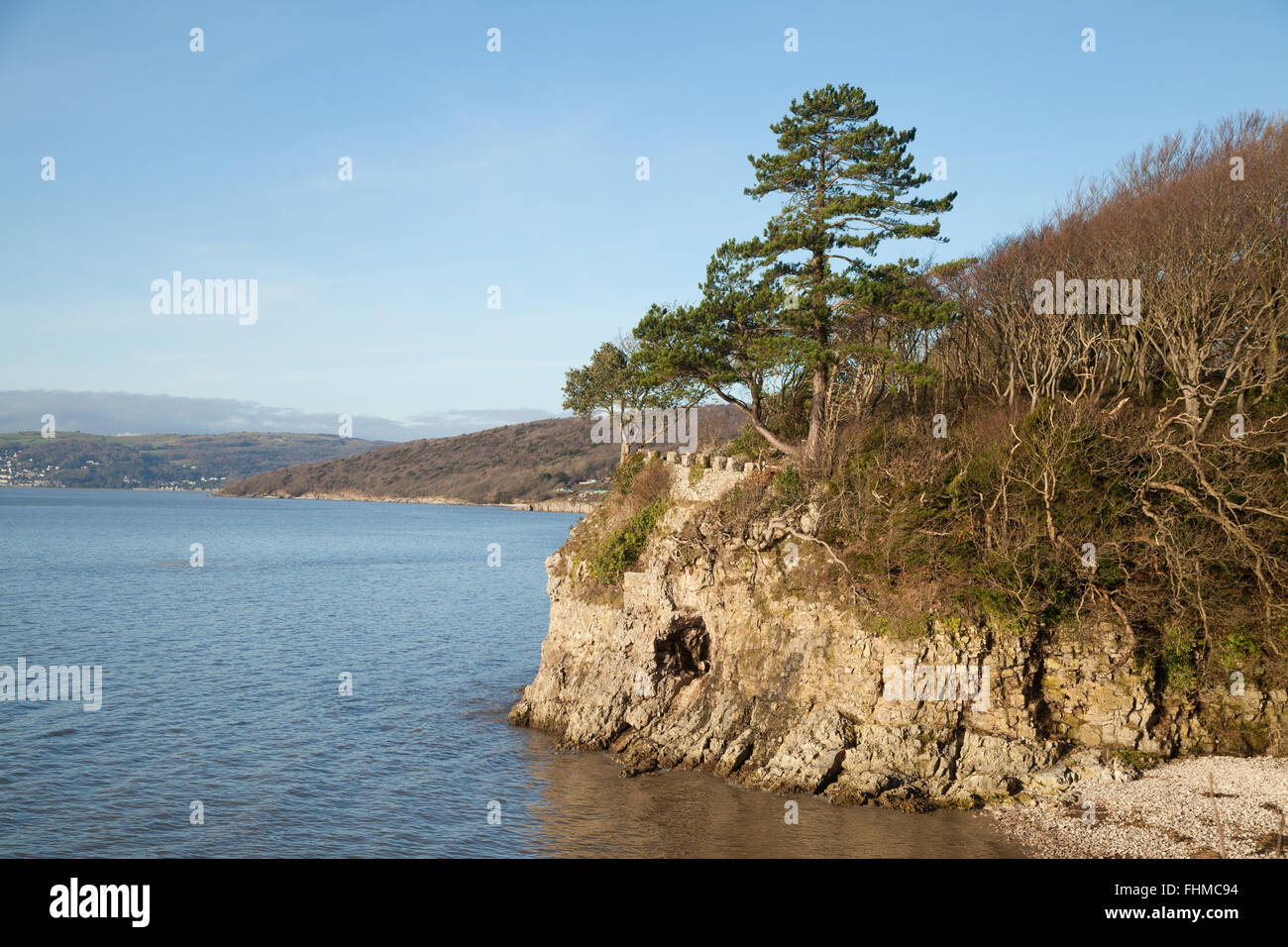 Silverdale Cave near the Lancashire village of Silverdale, England ...