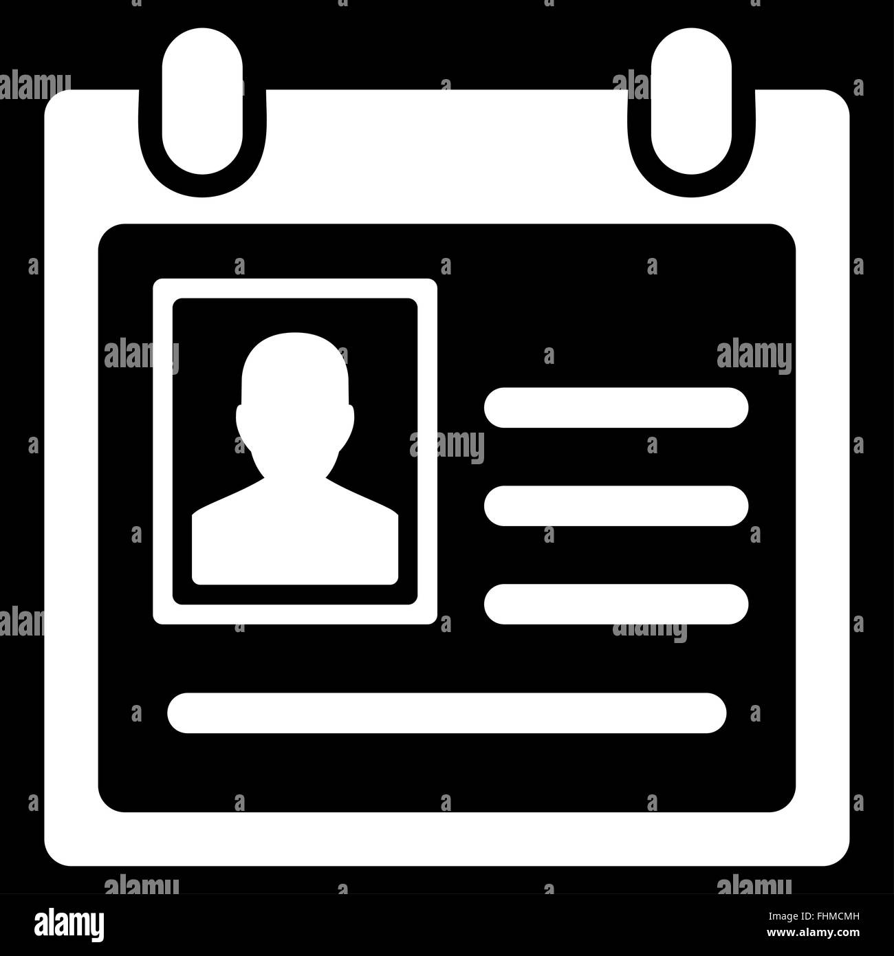 Personal Badge Icon Stock Photo - Alamy