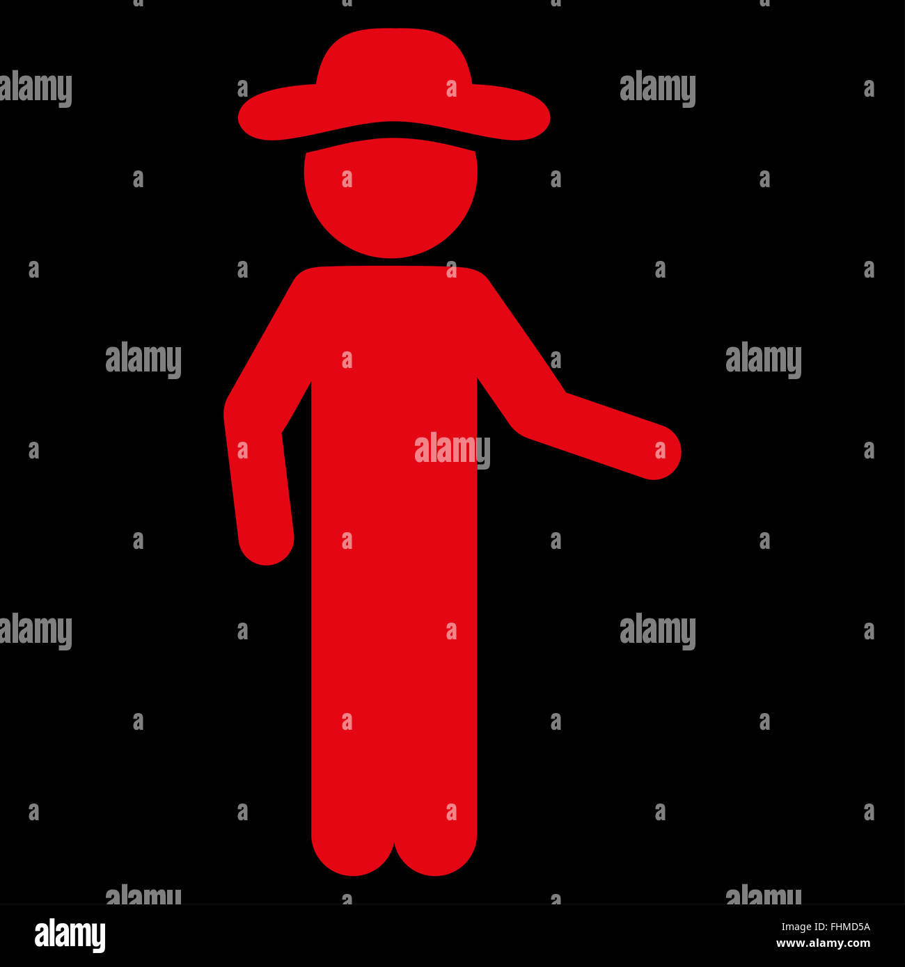 Person Invitation Icon Stock Photo - Alamy