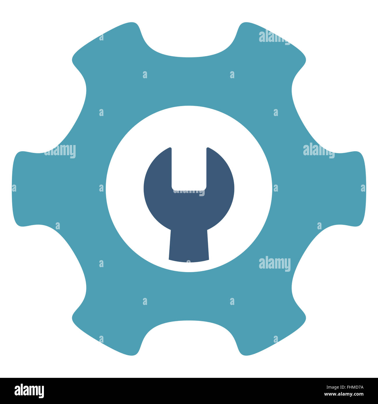 Service Tools Icon Stock Photo - Alamy