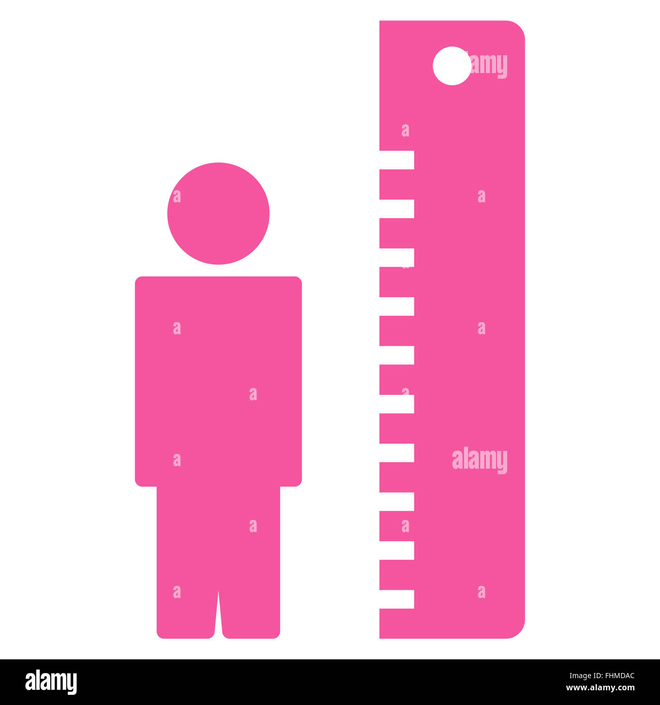 Human Measure Height Cut Out Stock Images & Pictures - Alamy