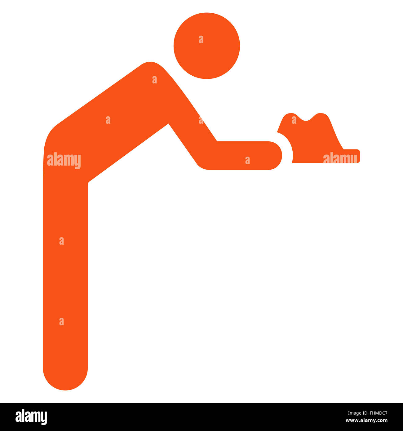 Servant and master Cut Out Stock Images & Pictures - Alamy