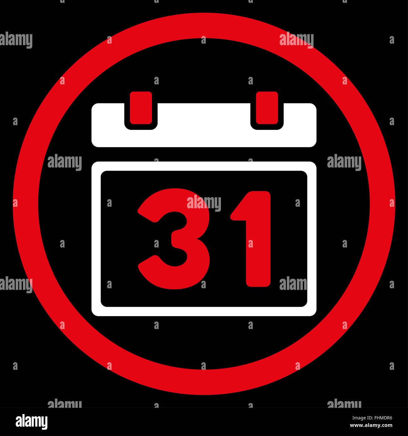 Last Month Date Icon Stock Photo - Alamy