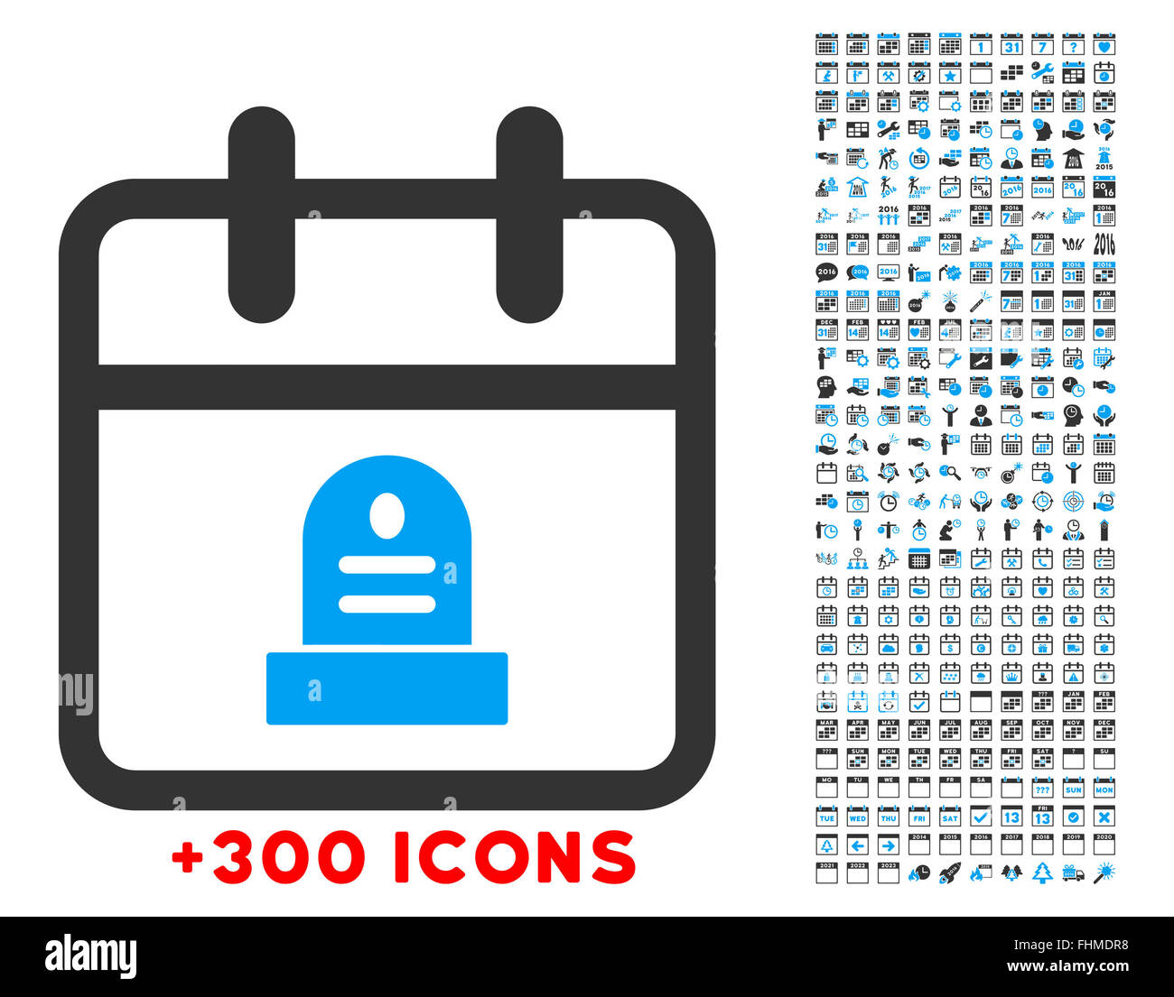 Death Date Icon Stock Photo - Alamy