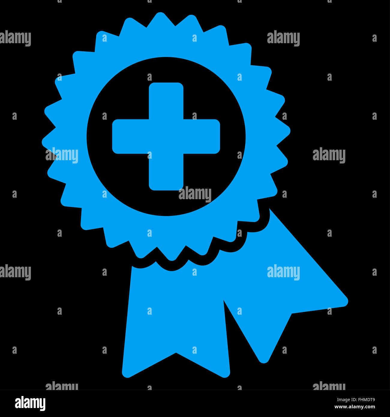 Medical Quality Seal Icon Stock Photo - Alamy