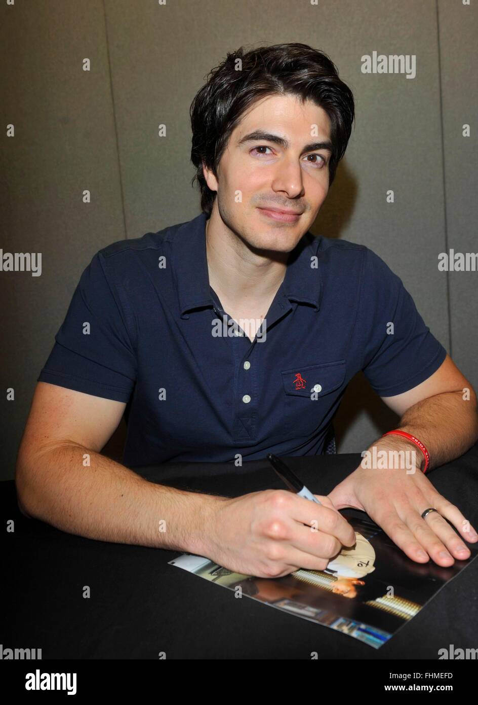 Brandon Routh at collectormania mk Stock Photo - Alamy